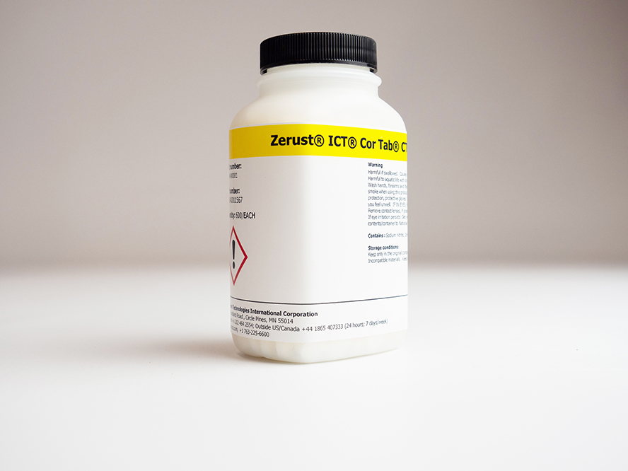 ATLANTIC INTERNATIONAL CORPORATION - ZERUST® Cor Tab® VCI Tablets